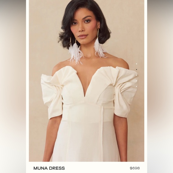 cult gaia | Dresses | Cult Gaia Muna Dress White | Poshmark